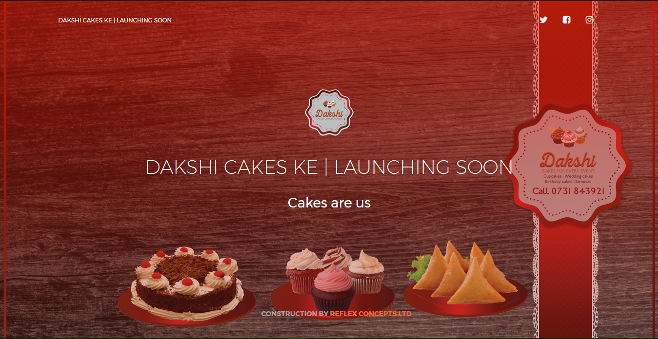 Dakshi Cakes KE | Launching Soon